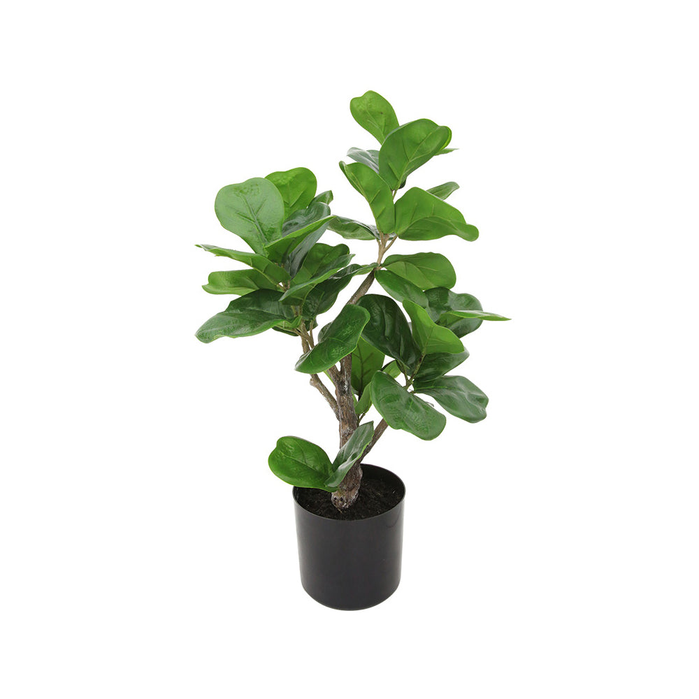 21" Ficus Plastic Pot | Artificial pots and plants - Casaliving — Casa ...