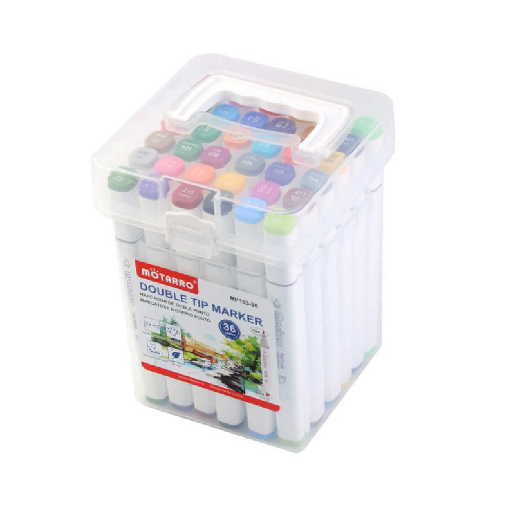 Casaliving Double-Ended Markers 36pcs for Art & Coloring — Casa Living